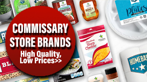 Come Home to Savings | Commissaries